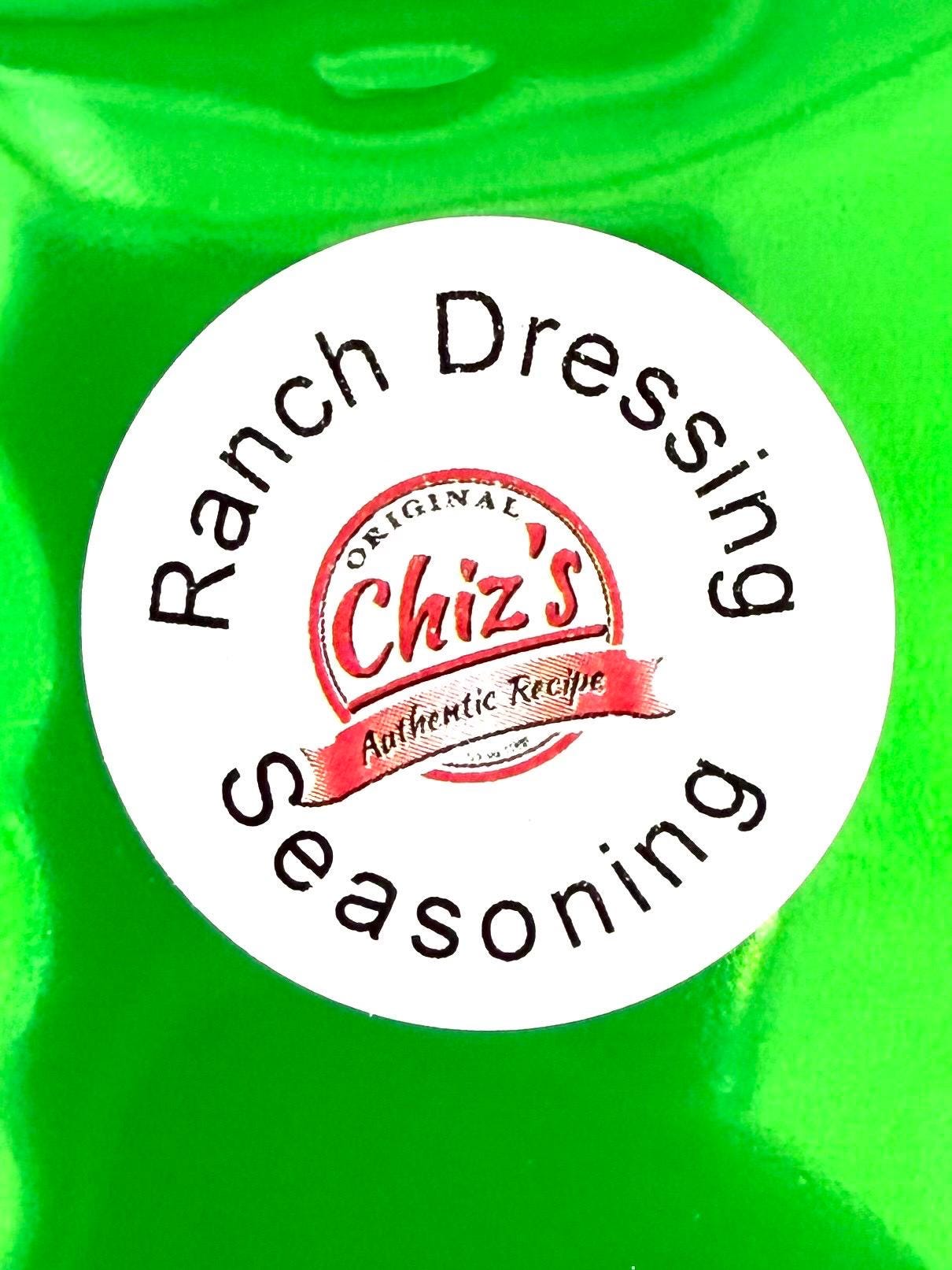 Chiz's Ranch Dressing Seasoning Mix - Etsy