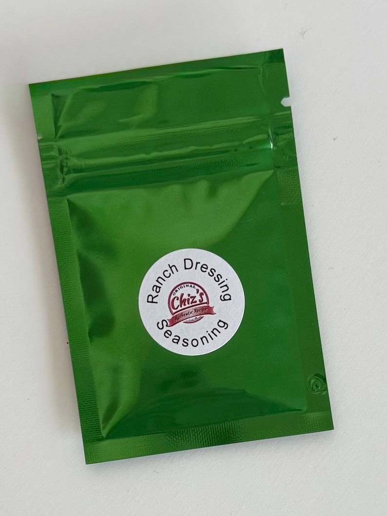 Chiz's Ranch Dressing Seasoning Mix - Etsy