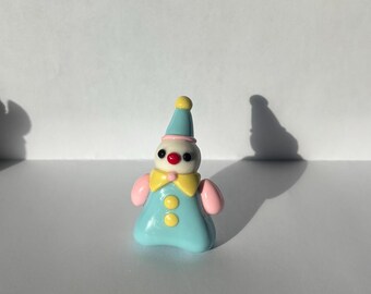 Mini Clown Handmade Figurine - Etsy