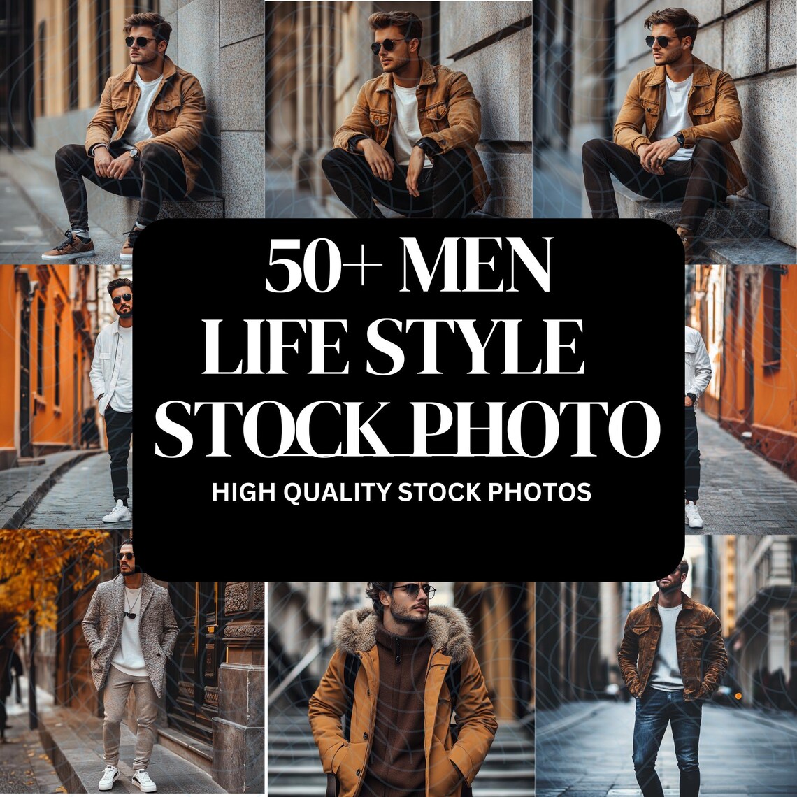 50+ Men's Lifestyle Stock Photos | Beige Instagram Images (PLR MRR) - Etsy