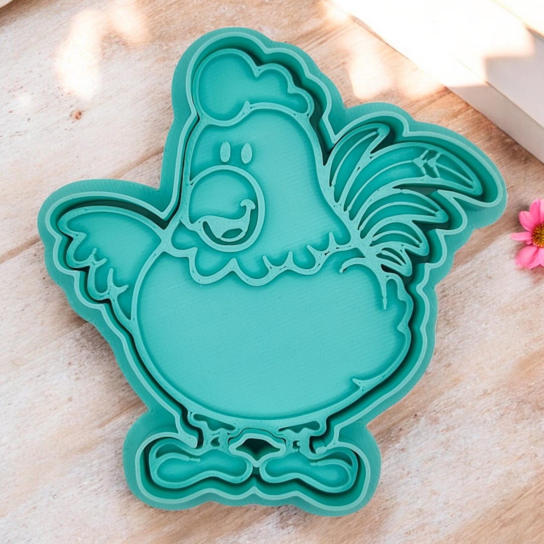 Hen Cookie Cutter STL – Digital Download, 3D Print File for Farm-themed ...
