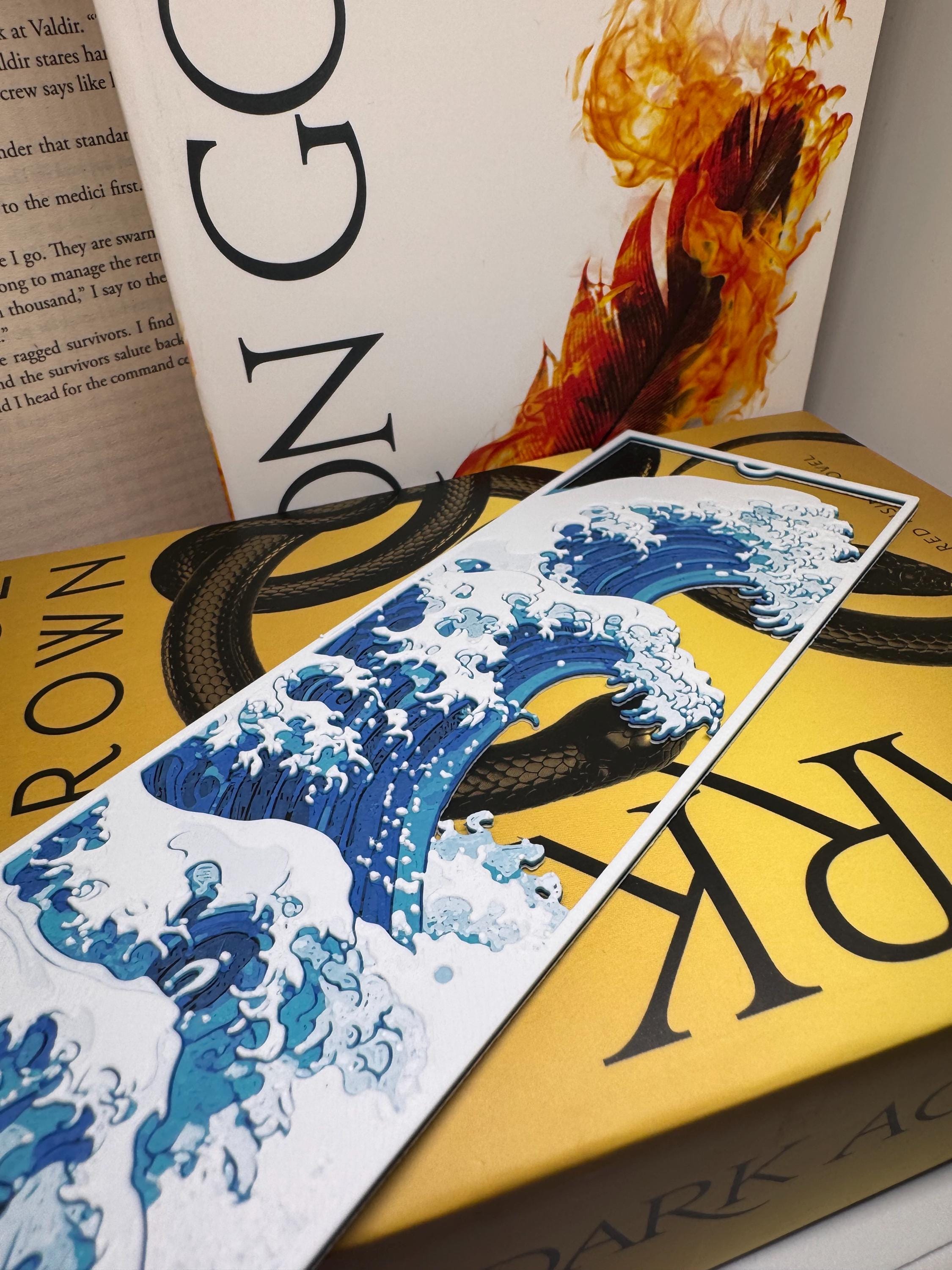 The Great Wave Bookmark | 3D Printed Hokusai-inspired Bookmark ...