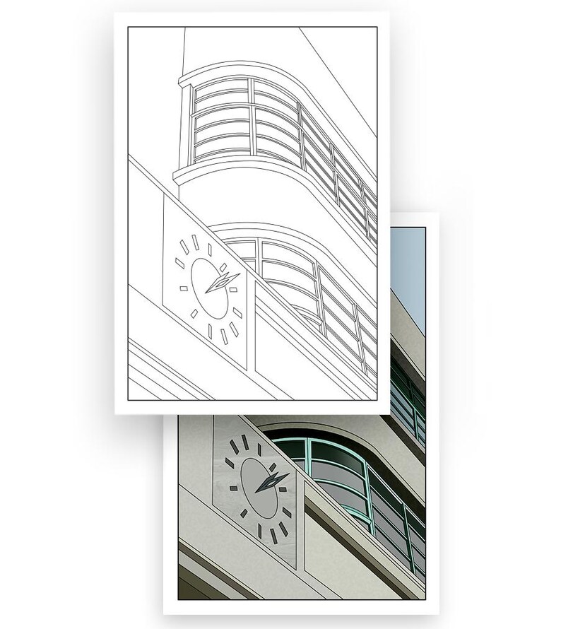 Archi - Aesthetic Architecture – PART 2 (10 High-detailed Coloring ...
