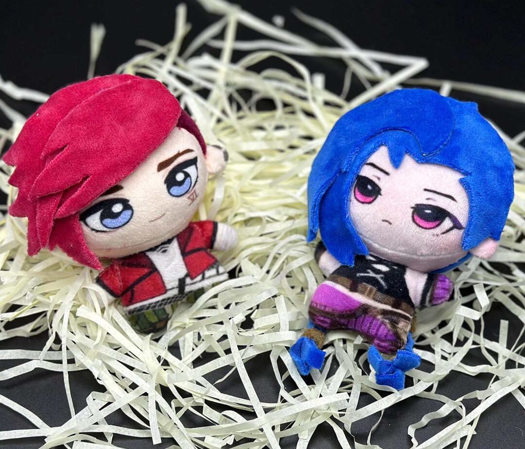 Jinx Vi Plush Doll,mini Jinx Vi Plush,arcane Jinx Vi Gift,gifts for ...