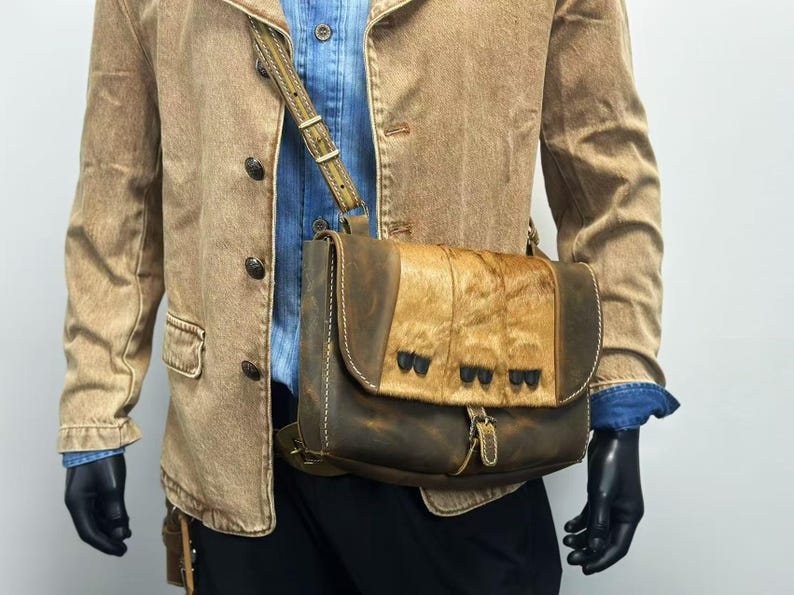 Arthur Morgan Bag,handmade Red Dead Redemption Messenger Bag,arthur ...
