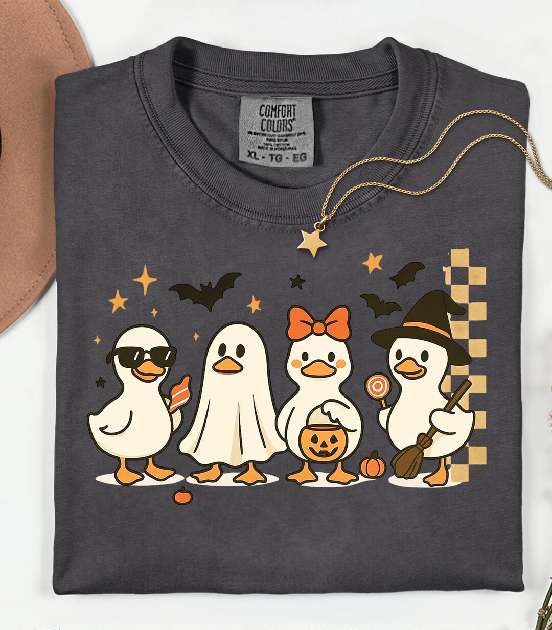 Halloween Ducks PNG, Cute Duck Ghost Witch Pumpkin Clipart, Fall Autumn ...