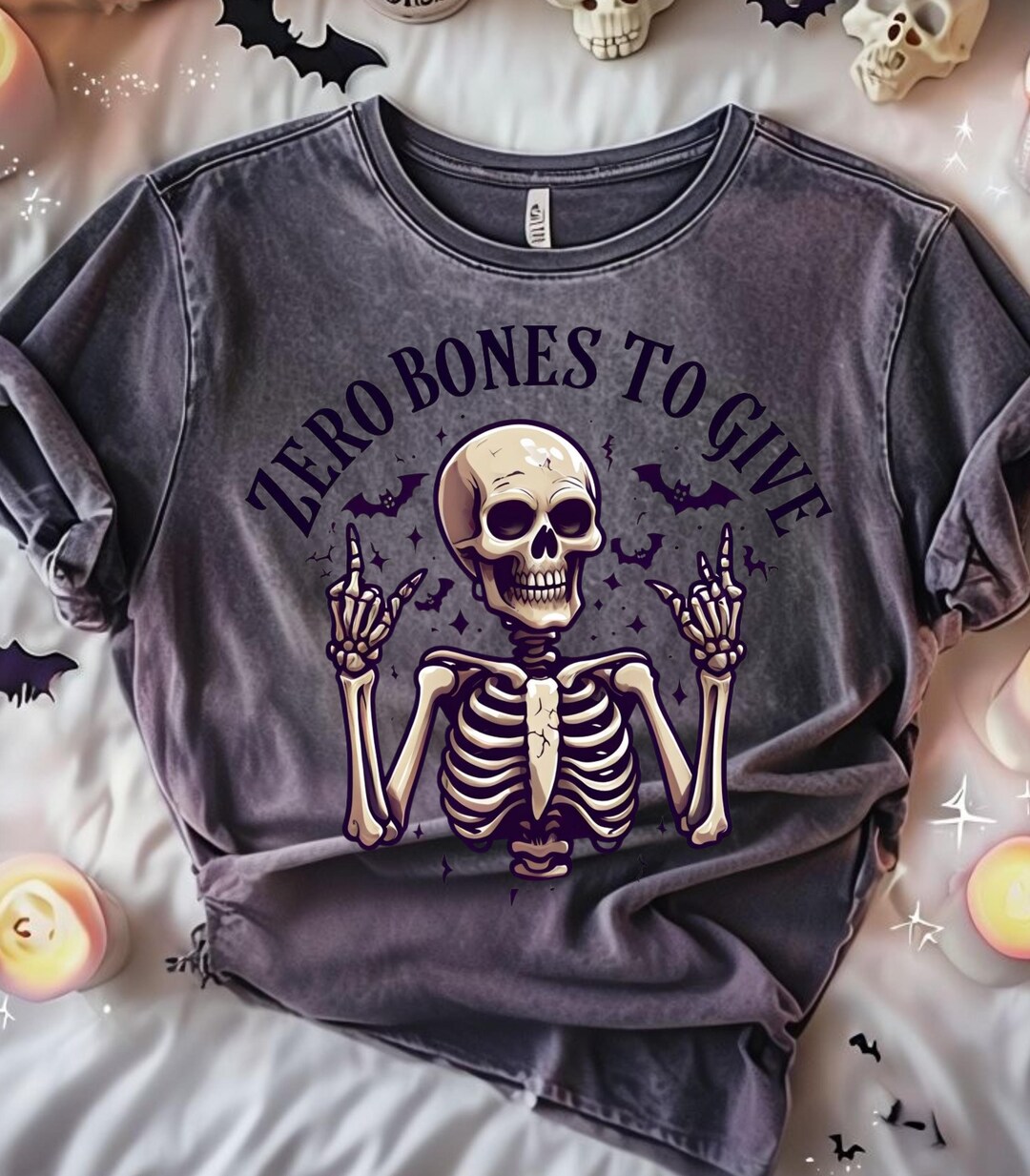 Zero Bones to Give Skeleton PNG, Funny Halloween Clipart, Sarcastic ...