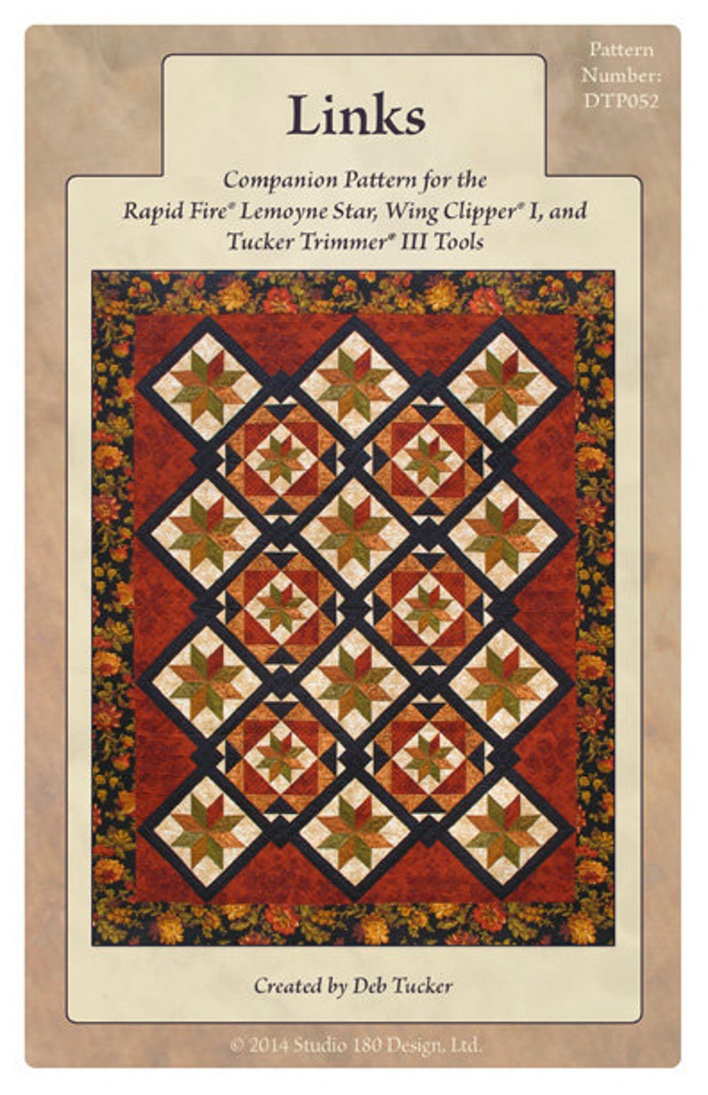 Links Quilt Pattern | Etsy