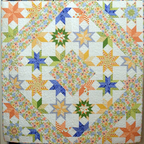 Lemoyne Star Quilt Pattern - Etsy