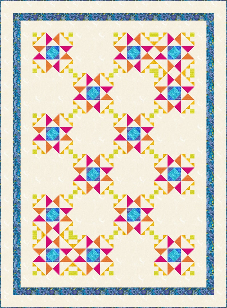 Be Dazzled Quilt Pattern - Etsy