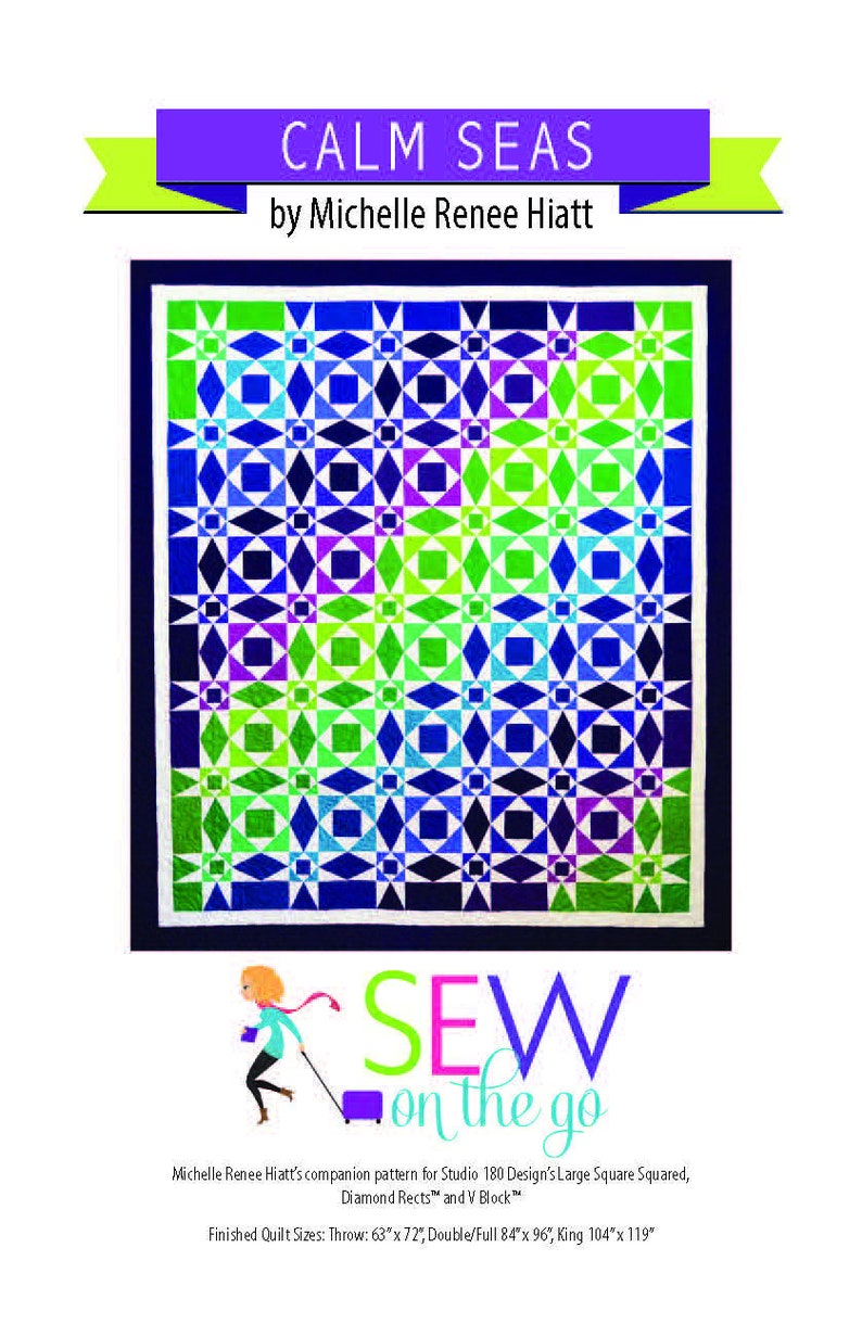 Calm Seas Quilt Pattern - Etsy
