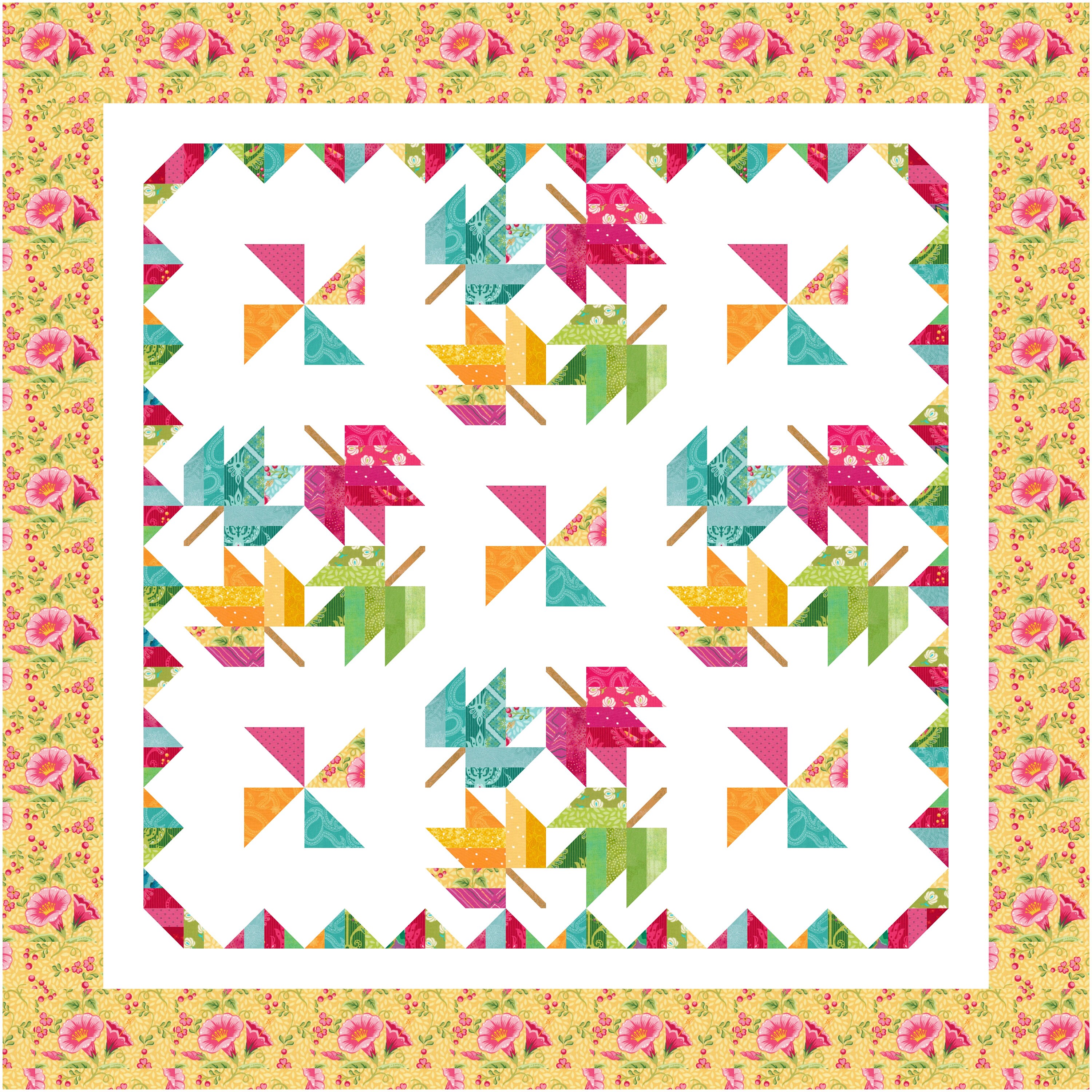 Fall Aflutter Quilt Pattern - Etsy