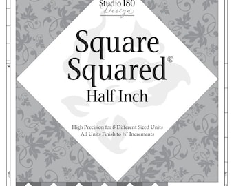SQUARE SQUARED Half Inch Tool Ruler Deb Tucker Studio 180 Design DT22 ...