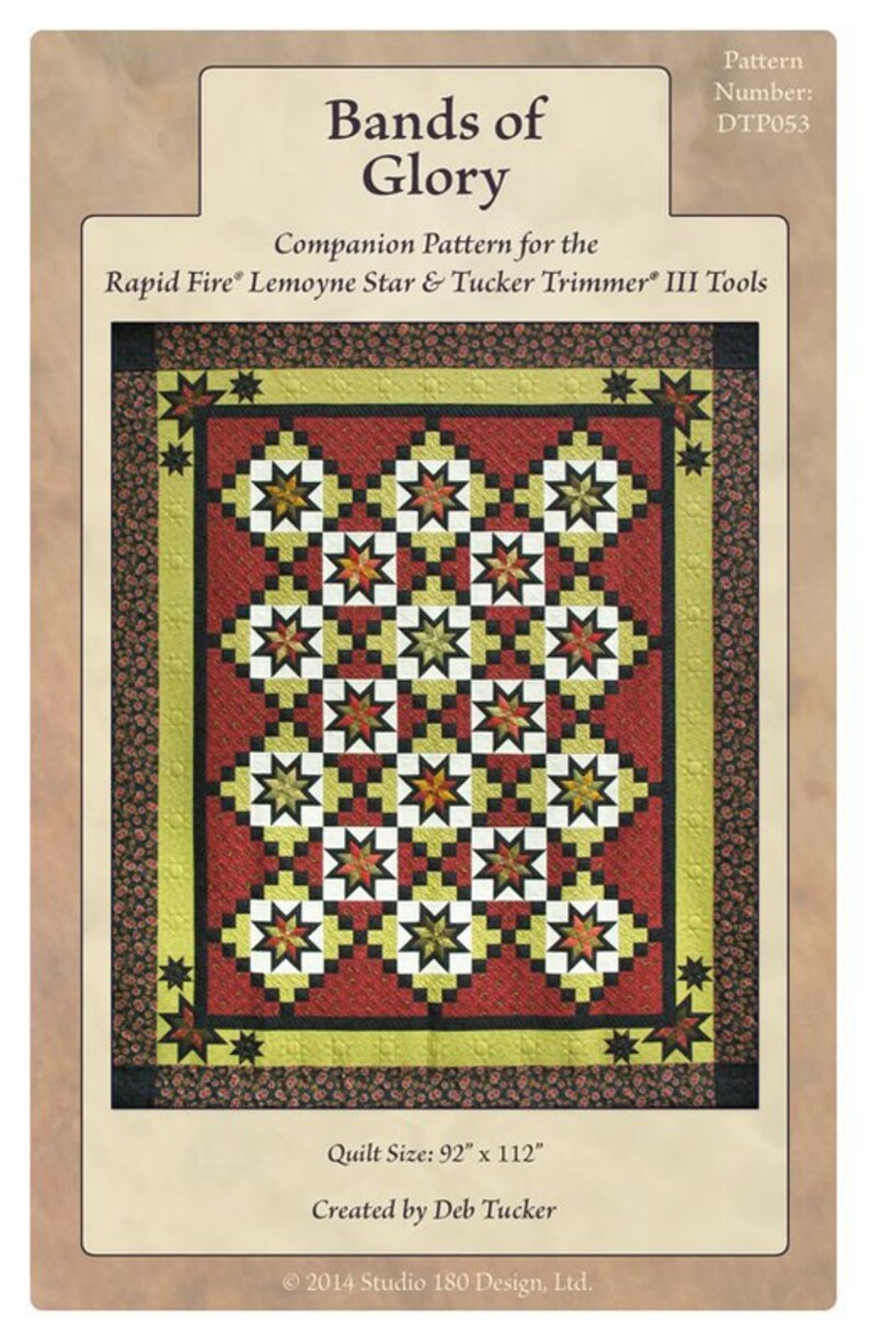 Bands of Glory Quilt Pattern - Etsy