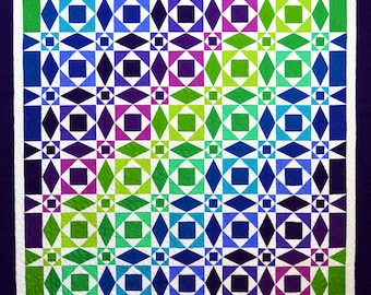 Calm Seas Quilt Pattern | Etsy