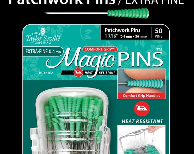 Magic Pins Patchwork Extra Fine 100pc 219591 - Etsy