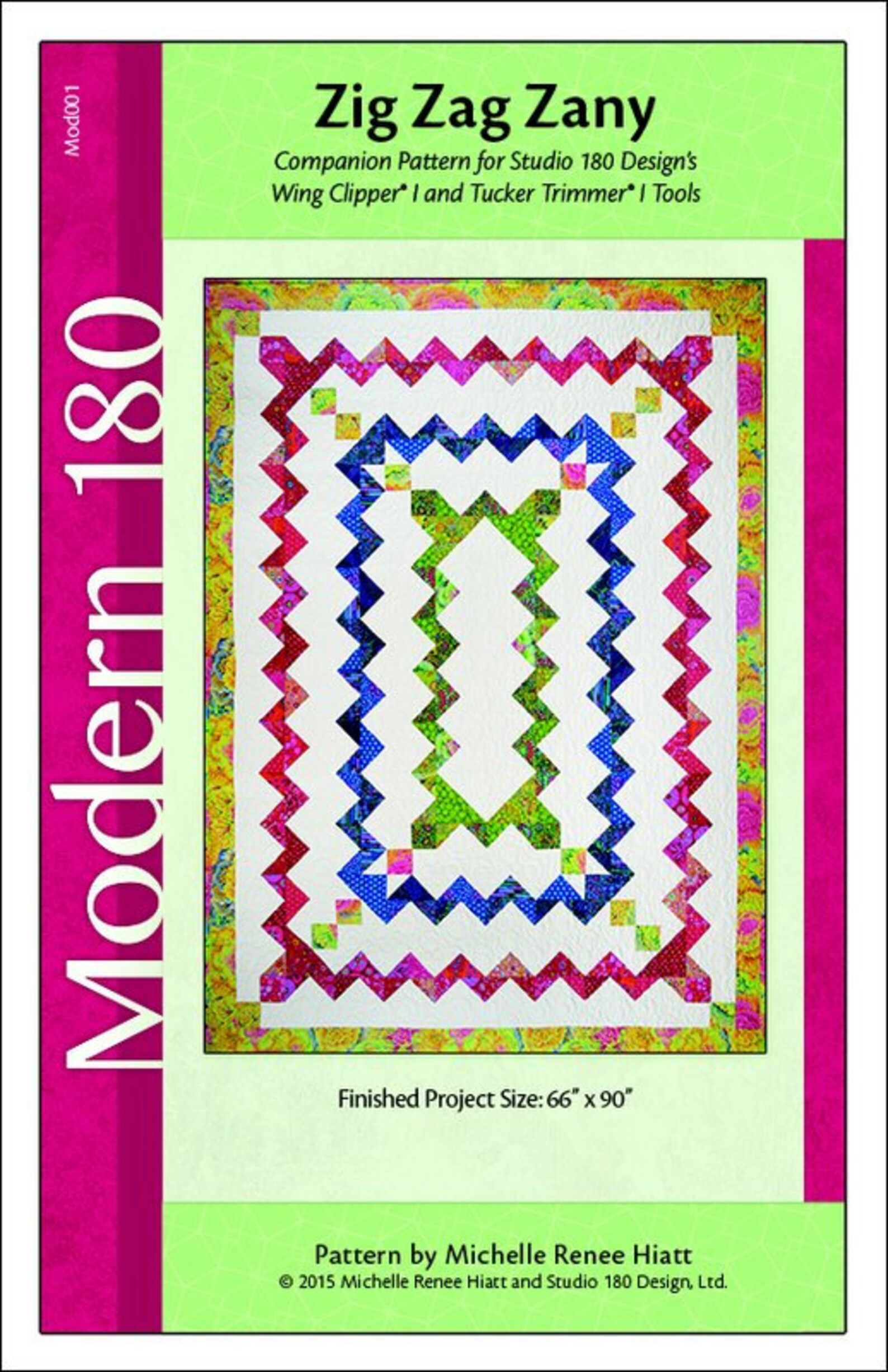 Zig Zag Zany Quilt Pattern - Etsy