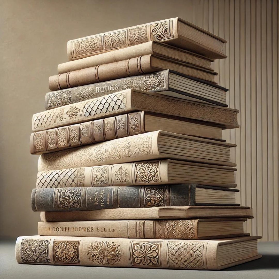 Neutral Books(digital/printable) Art - Etsy