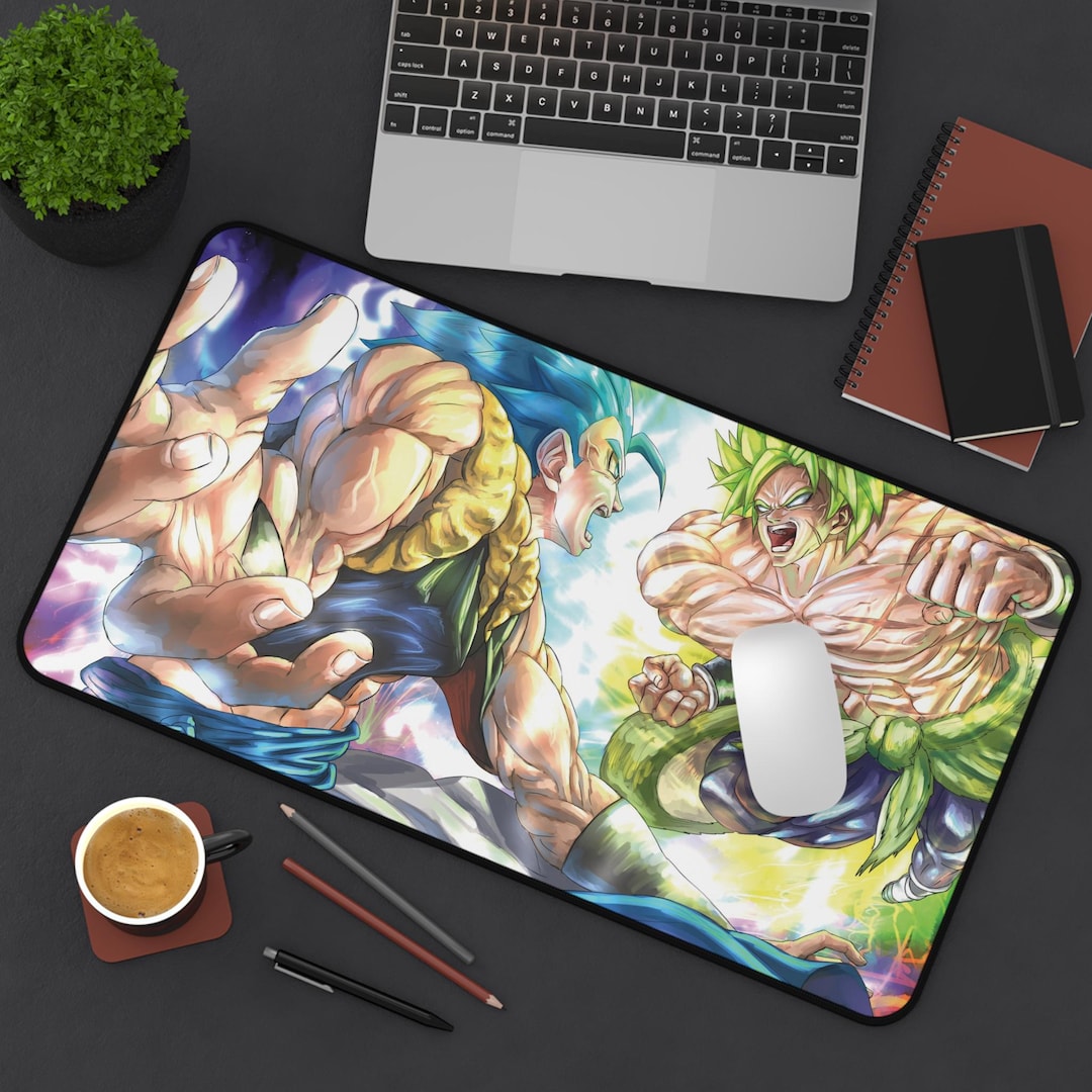 Anime Desk Mat, Dragon Ball Broly Gaming Mouse Pad, Table Protector ...