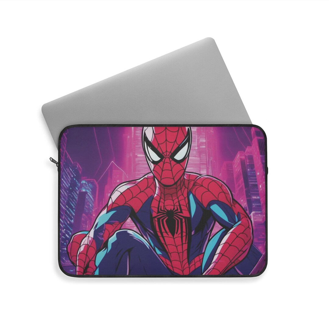 Spiderman Laptop Sleeve, Marvel Comics Tech Accessory, Superhero ...