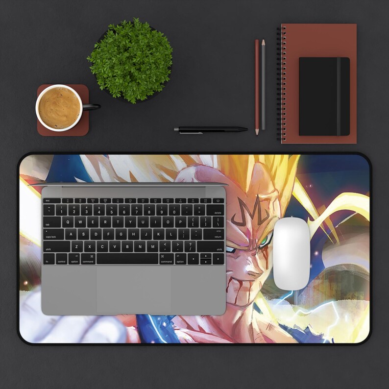 Desk Mat, Dragon Ball Vegeta Design Gaming Desk Pad, Anime Mouse Pad ...
