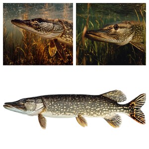 22 PNG Pictures and Photos of Northern Pike Fish Fishing Angling Hecht ...
