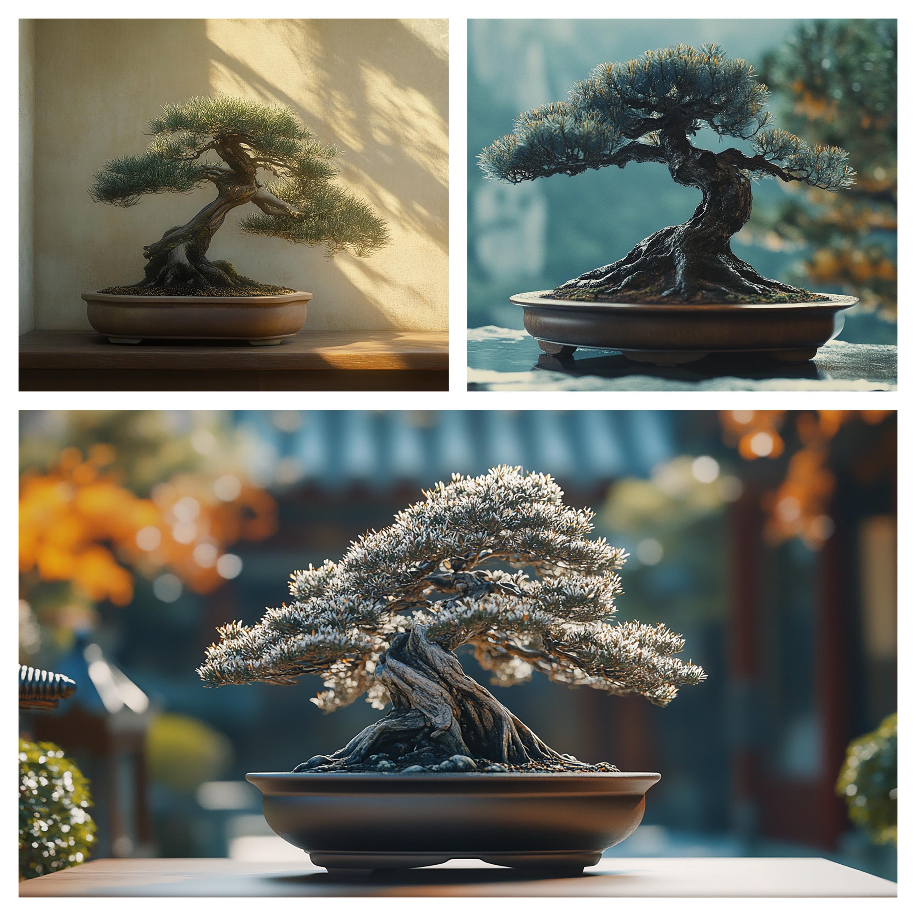 Japanese Bonsai Tree Art: 66 PNG Illustrations (commercial Use) - Etsy