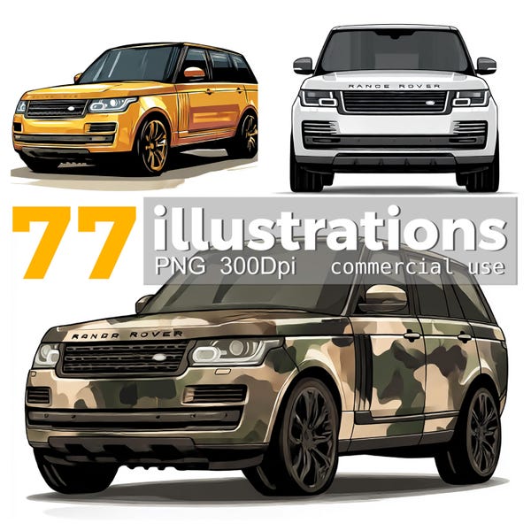 Range Rover Posters - Etsy
