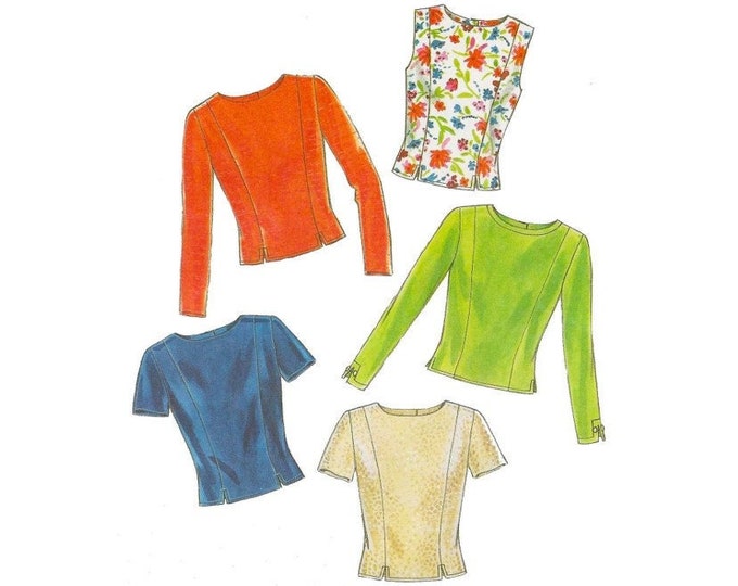 New Look 6579 Uncut Sewing Pattern Misses / Womens Tops - Etsy