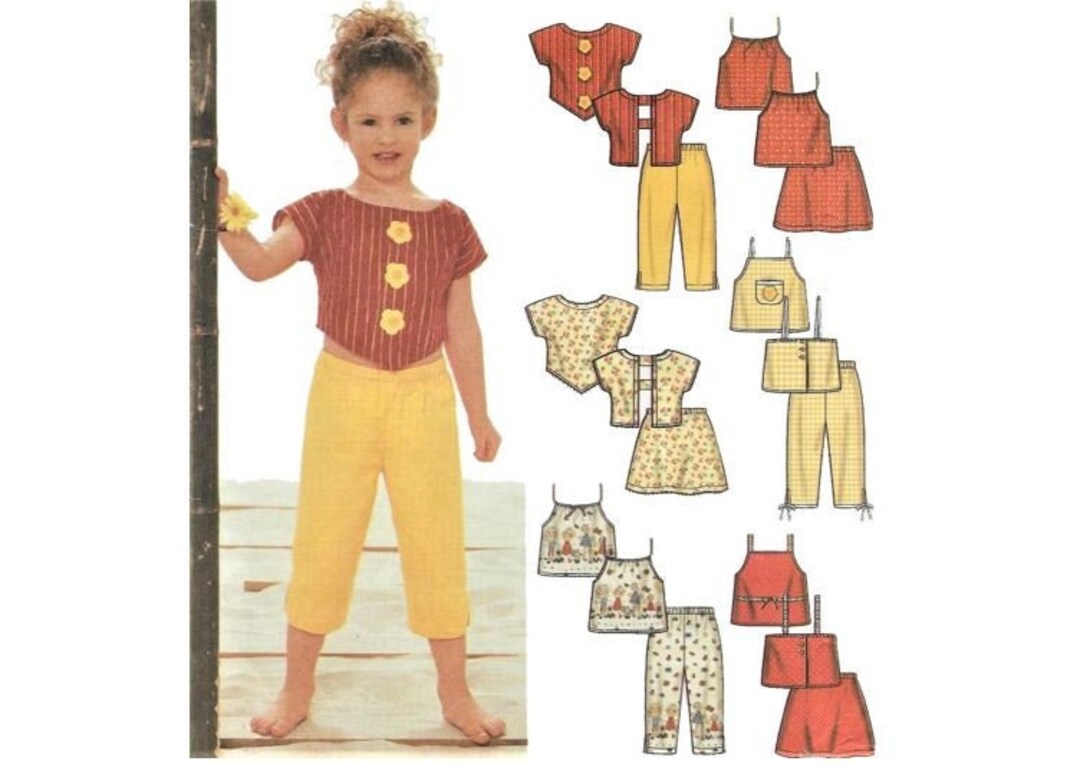 SIMPLICITY 9792 Uncut Sewing Pattern Childs / Girls - Etsy
