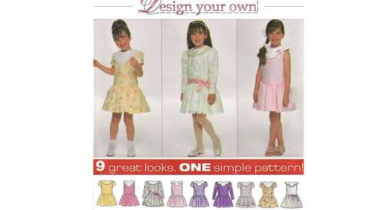 Simplicity 7609 Uncut Sewing Pattern Childs / Girls | Etsy