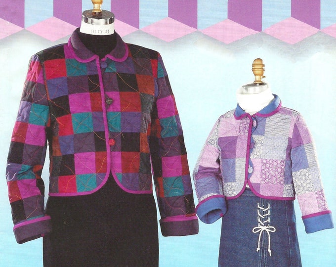 SIMPLICITY 0629 / 5818 Uncut Sewing Pattern – Quilted Jacket – Women’s ...