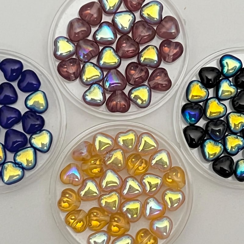 Cobalt Blue Small Hearts - Etsy