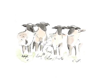 Original Watercolor Art by Alexandra. One of a Kind Art Pieces ...