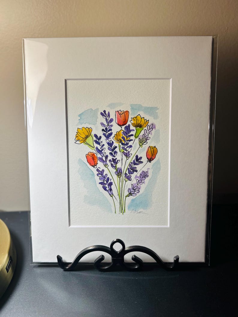 Original Watercolor Art by Alexandra. One of a Kind Art Pieces ...