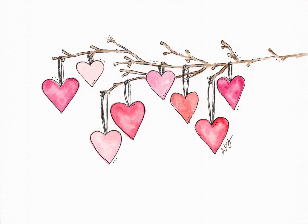 Original Watercolor Art by Alexandra. One of a Kind Art Pieces ...