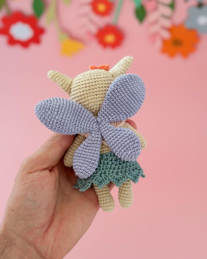 Spring Pixie, Crochet Amigurumi Pattern (PDF File), English, US Terms ...