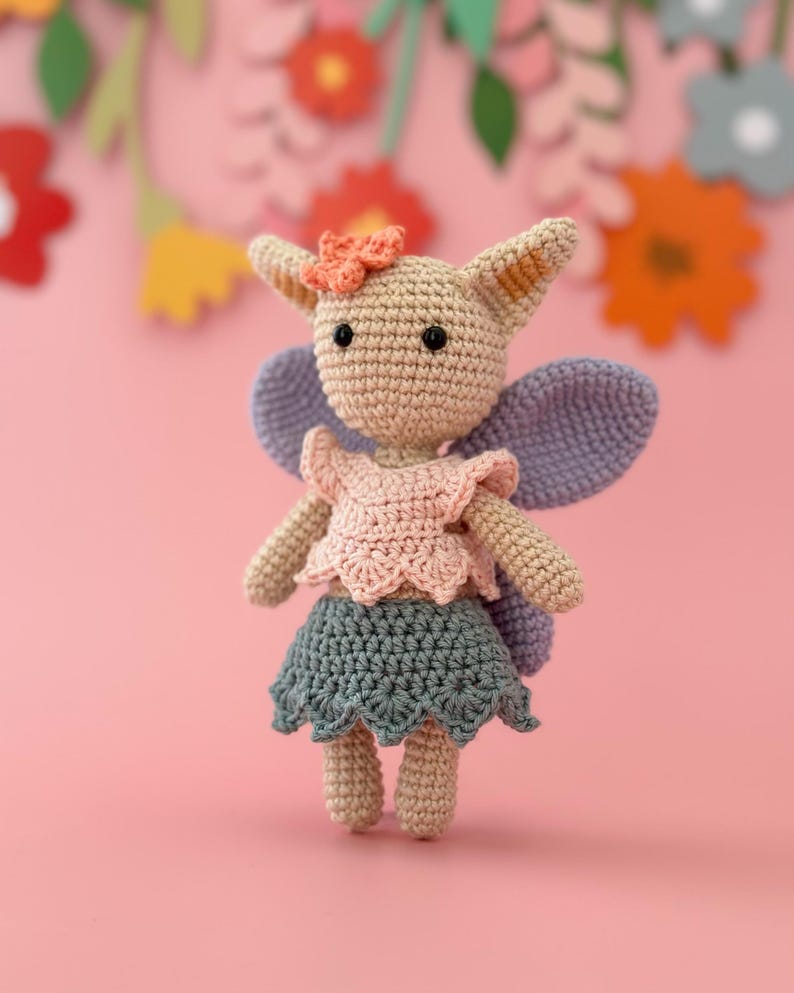 Spring Pixie, Crochet Amigurumi Pattern (PDF File), English, US Terms ...