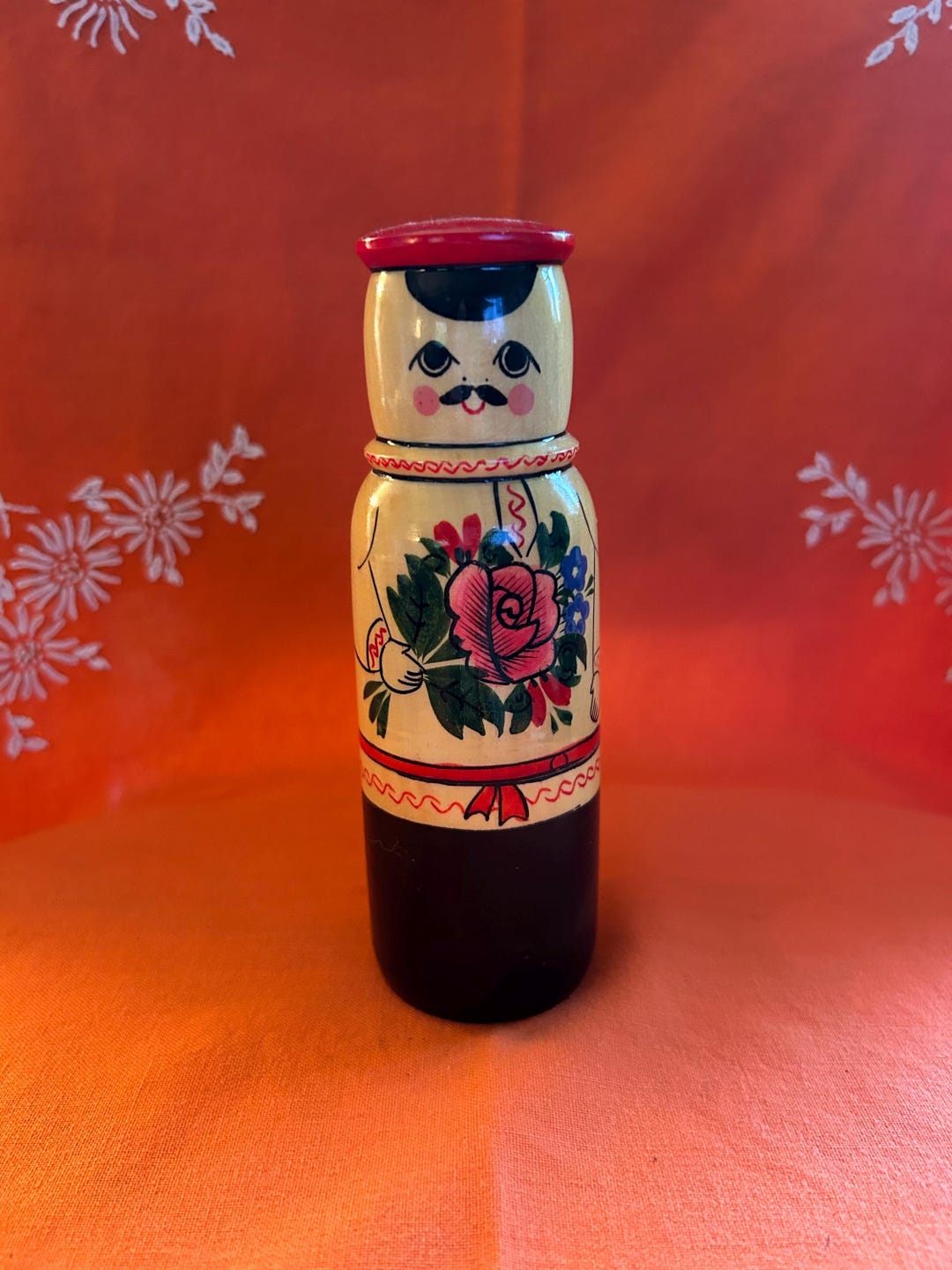 Vintage Handpainted Rodnik Russian Doll Vodka Bottle Holder - Etsy
