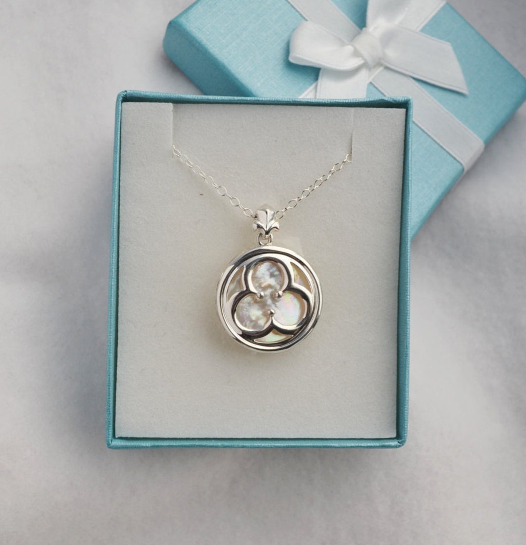 OLQM Communion Pendant, Communion Pendant, Communion Jewelry, Gothic ...