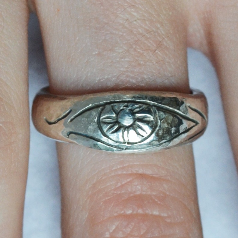Evil Eye Ring, Illuminati Ring, Eye Ring, Eye of Horace Ring, Eye of ...