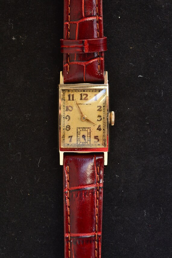 vintage gold tank watch / Seiko Quartz ladies watch /… - Gem