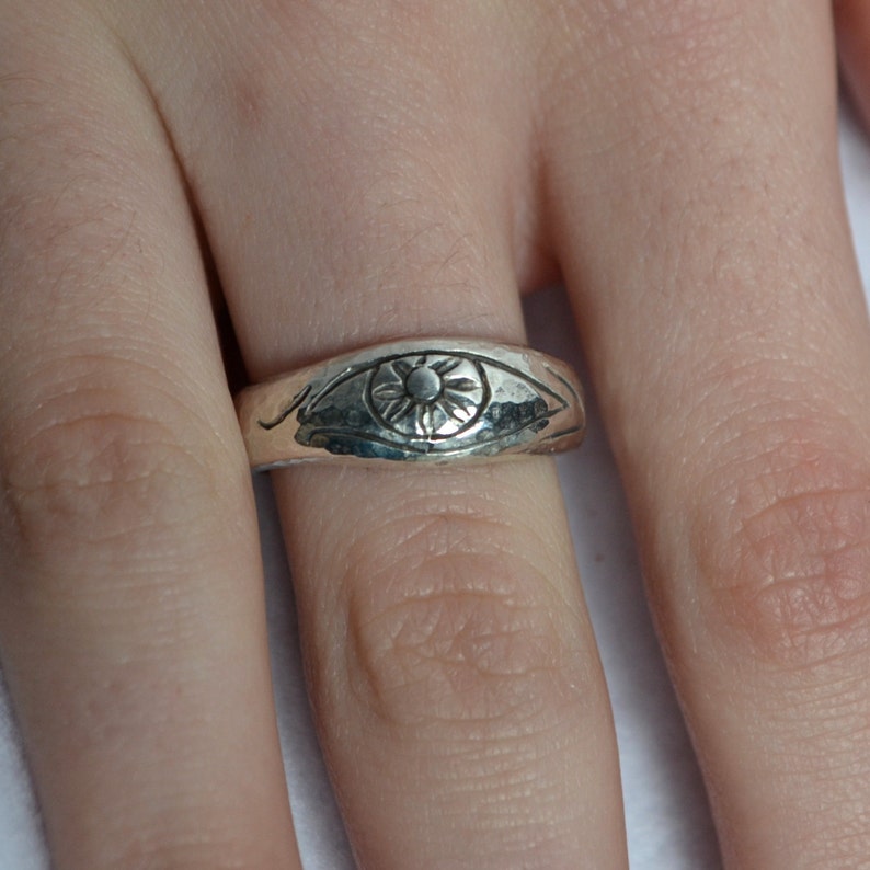 Evil Eye Ring Illuminati Ring Eye Ring Eye of Horace Ring - Etsy