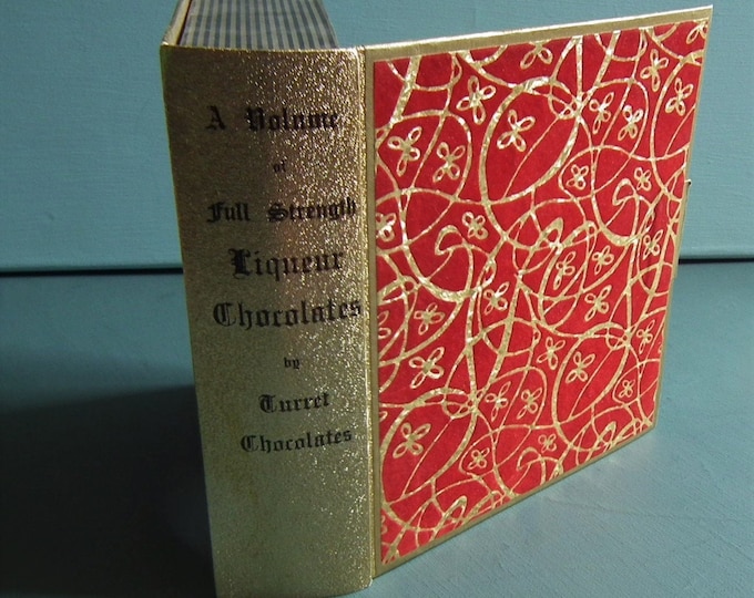 Vintage 1940s 1950s Chocolate Box Novelty Box in the Shape of a Book ...