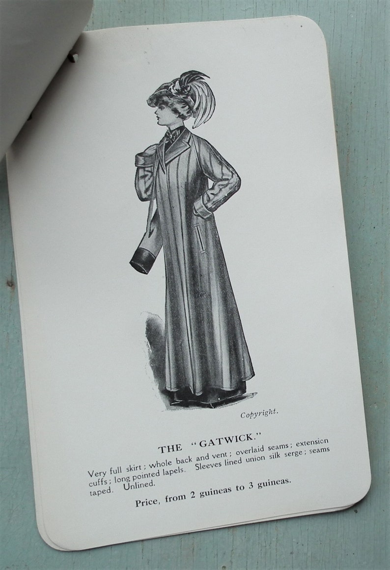 Antique Tailoring Brochure Shop Catalogue Sidney Smith Tailor and ...