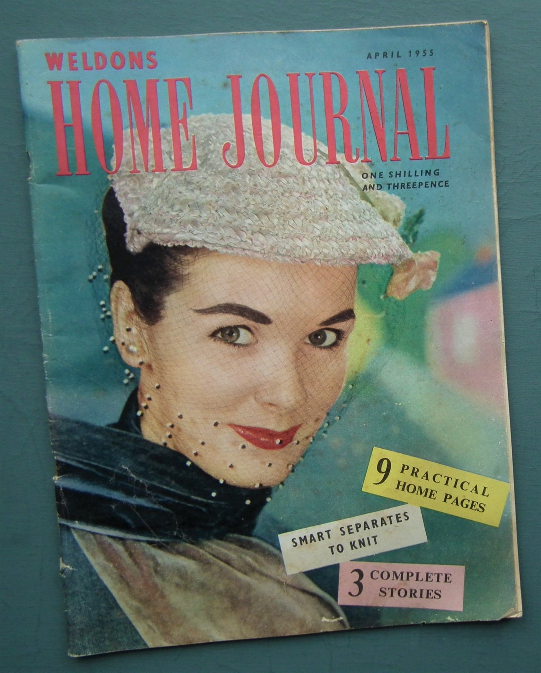 Weldons Home Journal April 1955 Vintage 1950s Women's Magazine UK - 50s ...