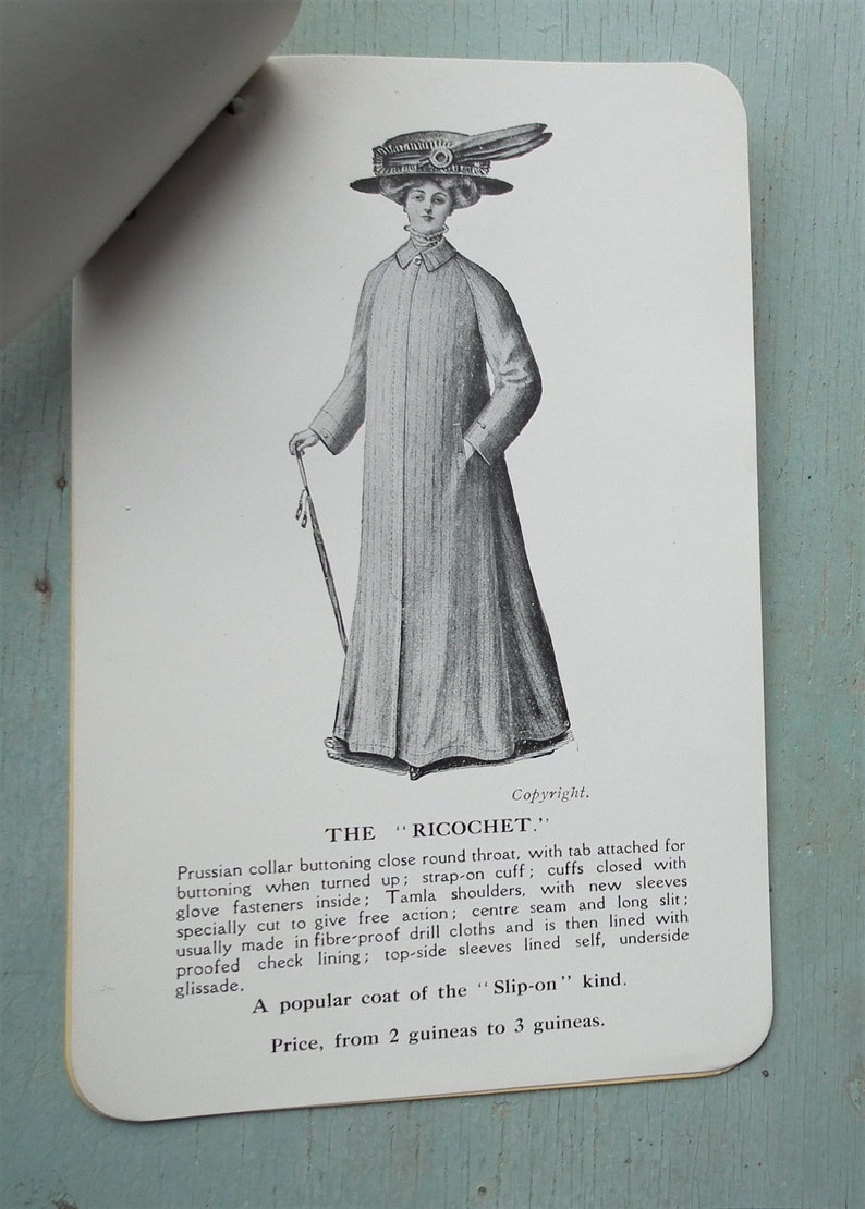 Antique Tailoring Brochure Shop Catalogue Sidney Smith Tailor and ...