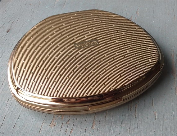 Vintage 1950s 1960s Stratton powder compact - convert… - Gem
