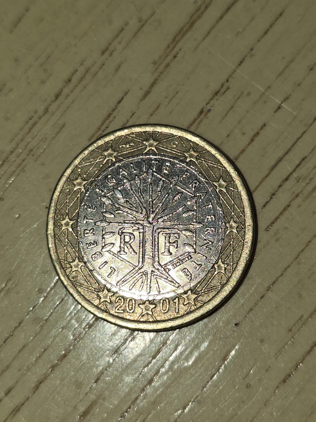 RARE 1 EURO 2001 FRANCE - Etsy