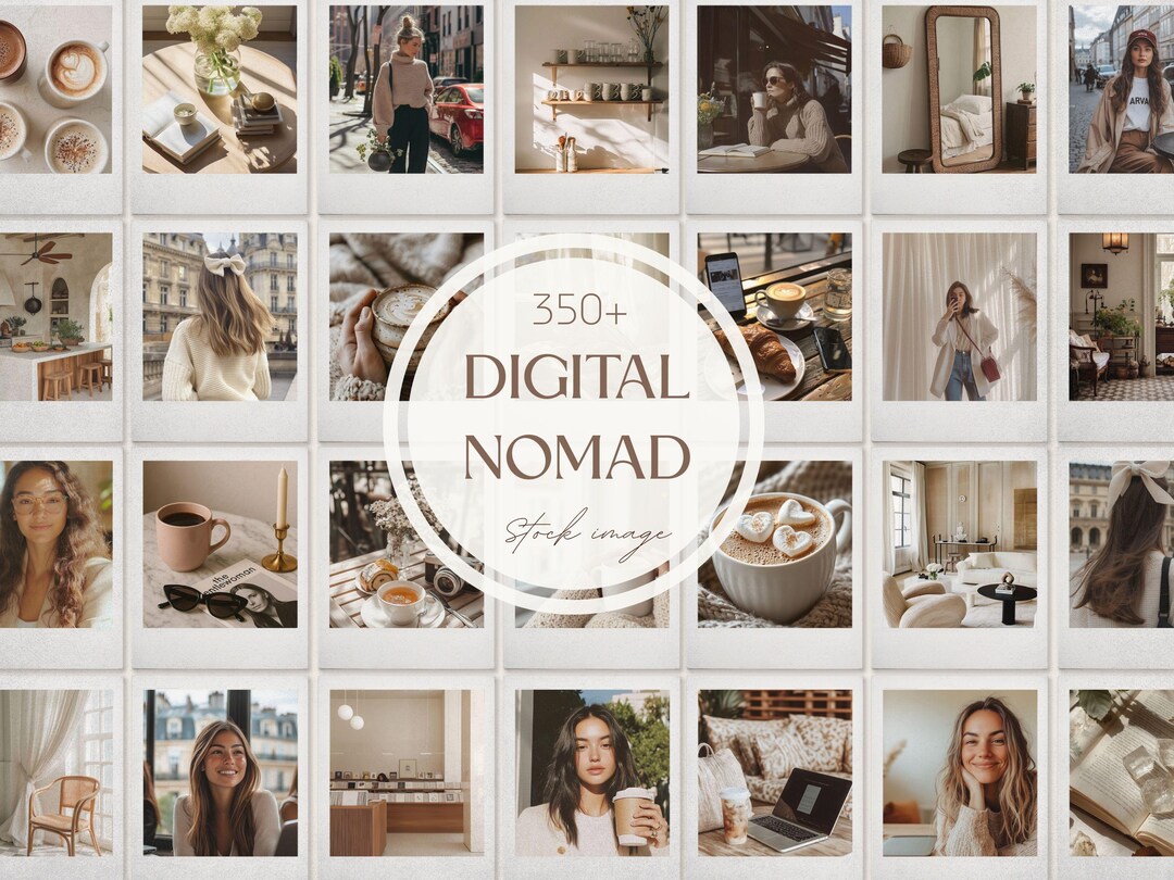 Digital Nomad Stock Photo | Content Creator Lifestyle Image Pack ...
